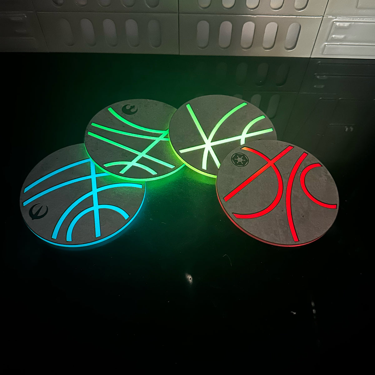 Rebelion Era Coaster Set – Eric Heerspink Ceramics